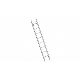 Steigerladder staal 4,0 meter nieuw